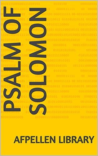 Psalm of Solomon by Afpellen Library | Goodreads