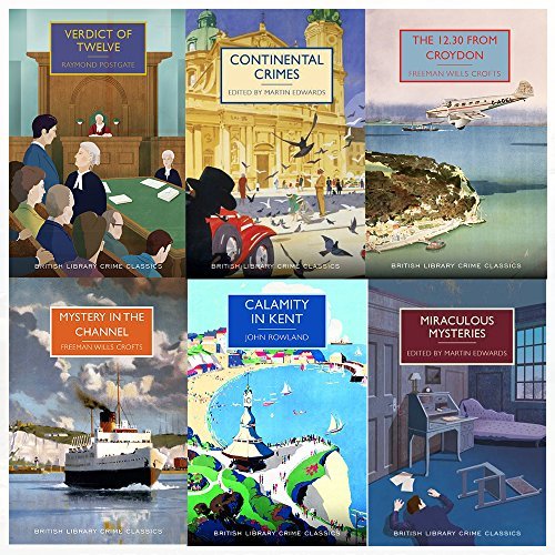 British Library Crime Classics Series 6 : 6 Books Collection by Raymond ...