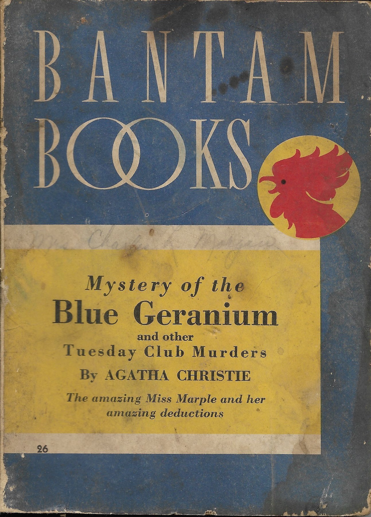 Mystery of the Blue Geranium and other Tuesday Club Murders by Agatha ...