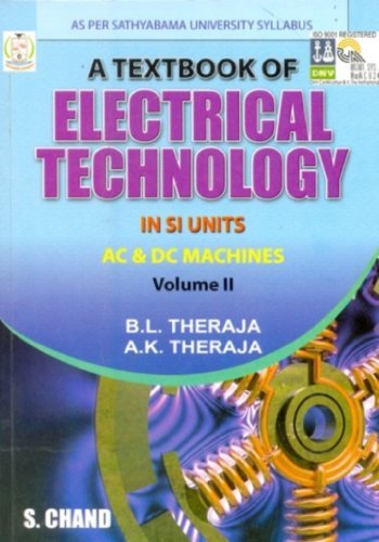 A Textbook of Electrical Technology by B.L. Theraja | Goodreads
