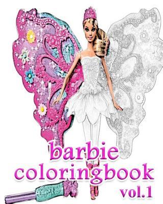 Barbie Coloring Books: Coloring Book Vol.1: Stress Relieving Coloring ...