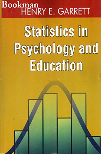 Statistics In Psychology And Education by Henry E. Garrett | Goodreads