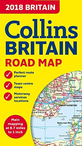 2018 Collins Britain Road Map by HarperCollins | Goodreads