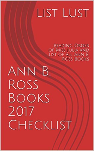 Ann B. Ross Books 2017 Checklist: Reading Order of Miss Julia and list ...