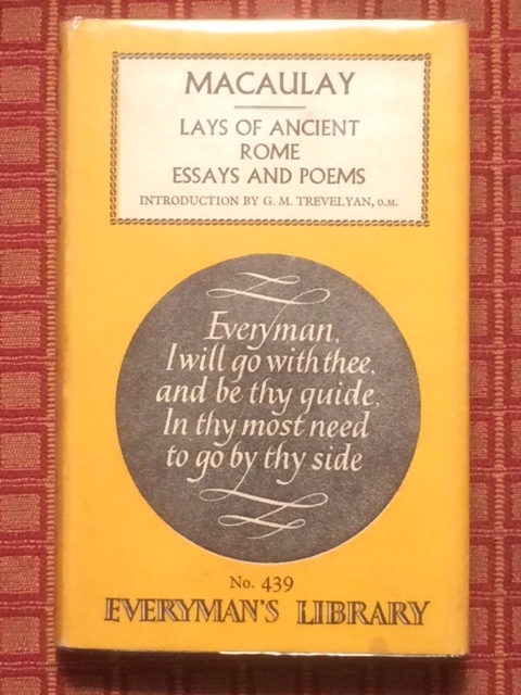 Lays of Ancient Rome & Miscellaneous Essays and Poems by Thomas ...