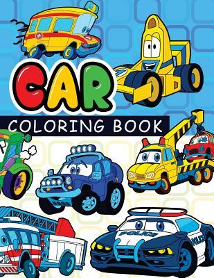 Car coloring book: On The Road Cars & More Transportation by Gabrielle ...