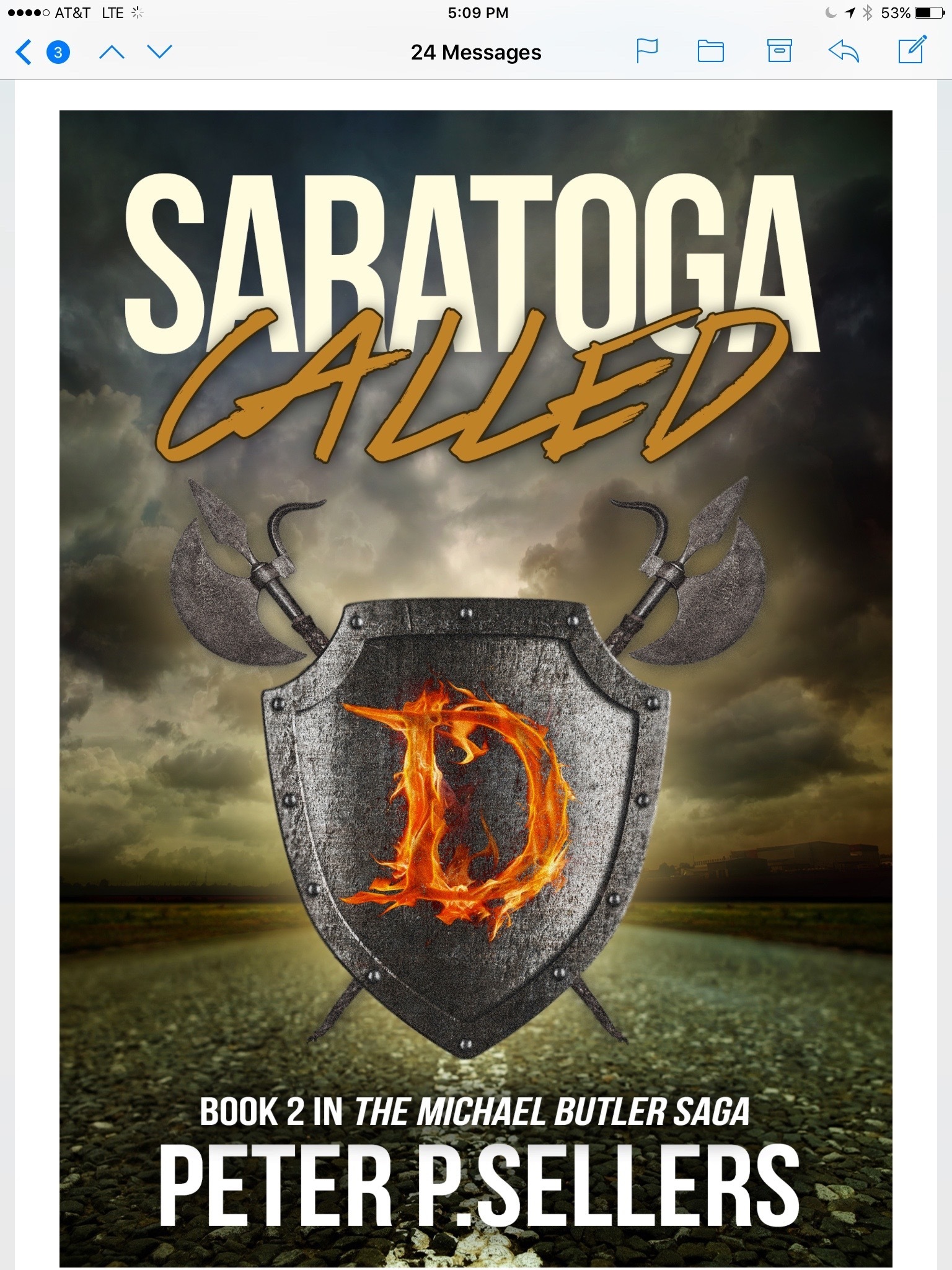 Saratoga Called: Book 2 in the Michael Butler Saga by Peter P. Sellers ...