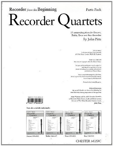 Recorder from the Beginning: Recorder Quartets by John Pitts | Goodreads