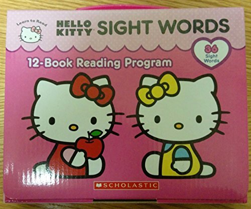 Hello Kitty Sight Words 12-Book Reading Program by Scholastic Inc ...