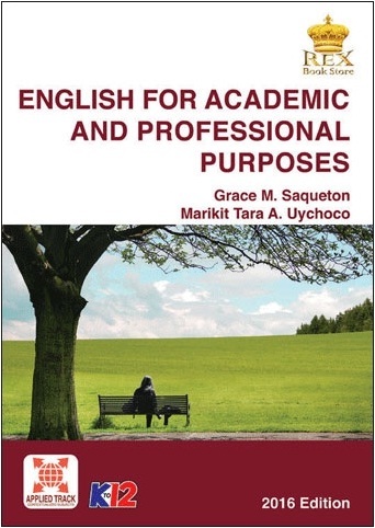 English for Academic and Professional Purposes by Grace M. Saqueton ...