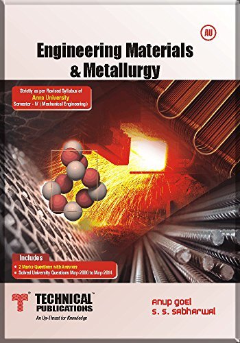 Engineering Materials and Metallurgy for ANNA University by Anup Goel ...