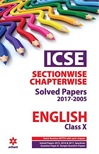 ICSE Chapterwise-Topicwise Solved Papers English Class 10th by Kama Choudhary | Goodreads