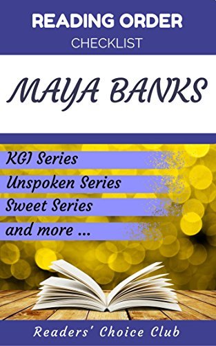 Reading order checklist: Maya Banks - Series read order: KGI Series ...