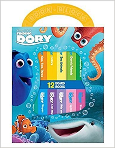 Disney Pixar Finding Dory 12 Board Books in Carrying Case by Jennifer H ...