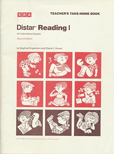 Distar Reading 1: Teacher's Take-home Book by Siegfried Engelmann ...
