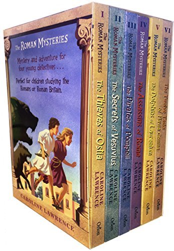 The Roman Mysteries Collection Caroline Lawrence 6 Books Box Set by ...