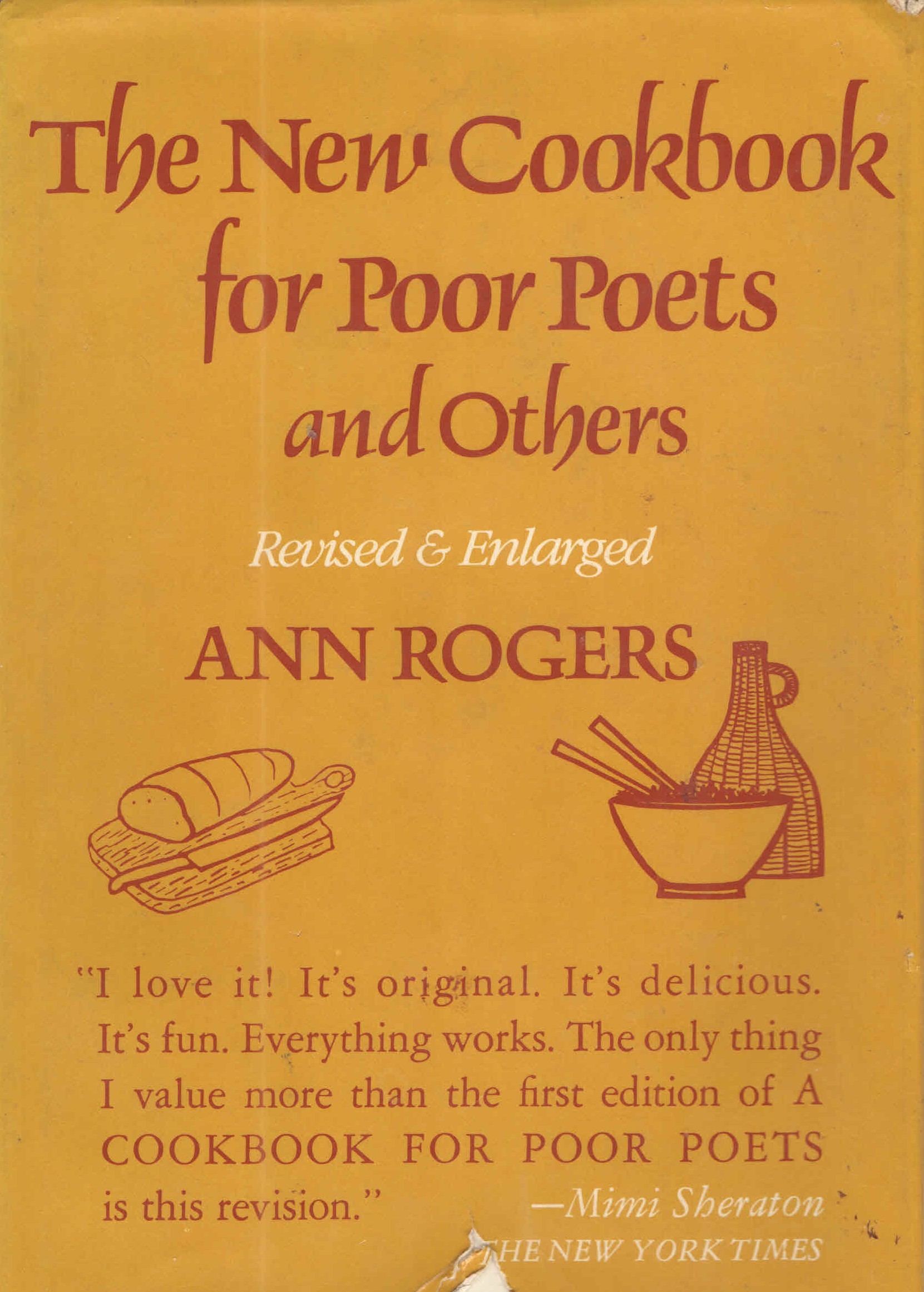 The New Cookbook for Poor Poets (and Others) by Ann Rogers | Goodreads