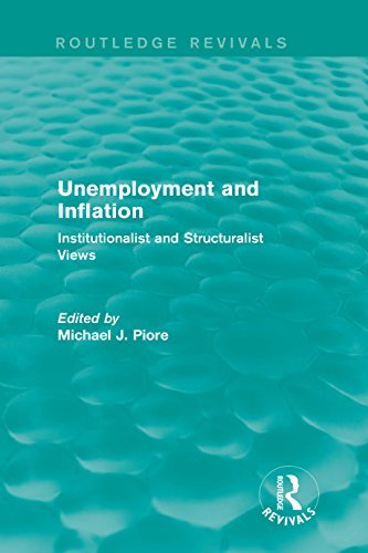 Unemployment and Inflation: Institutionalist and Structuralist Views by ...