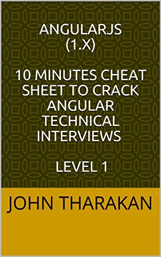 AngularJS (1.x) : 10 minutes cheat sheet to crack Angular technical ...