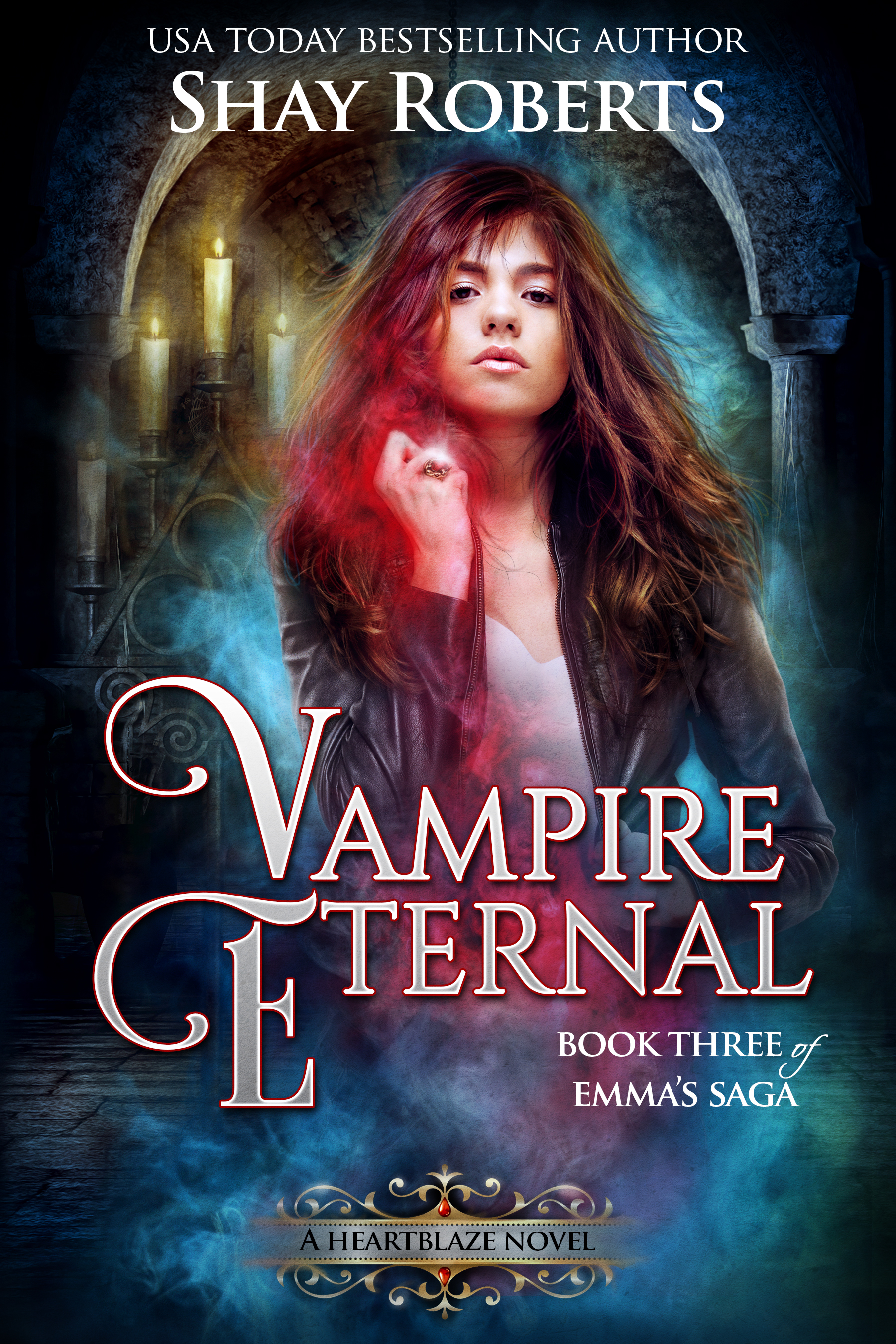 Vampire Eternal: A Heartblaze Novel (Emma's Saga #3) by Shay Roberts ...