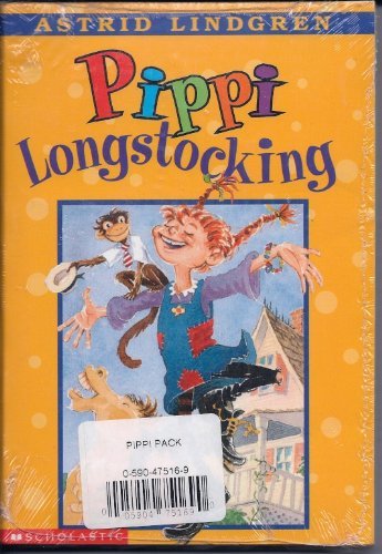 Pippi Pack **2 Books** "Pippi Longstocking" and "Pippi Goes on Board ...