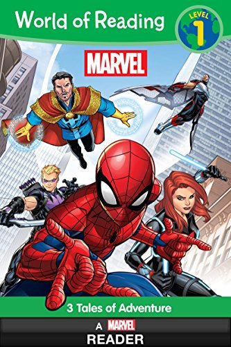 World of Reading: Marvel Collection: 3 World of Reading Level 1 Readers ...