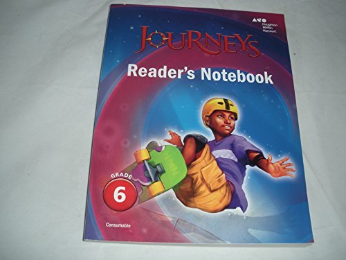 Reader's Notebook Grade 6 (Journeys) by Houghton Mifflin Harcourt ...