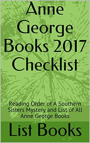 Anne George Books 2017 Checklist: Reading Order of A Southern Sisters ...