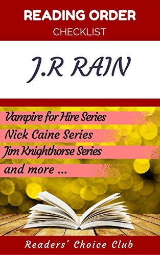 Reading order checklist: J.R Rain - Series read order: Vampire for Hire ...