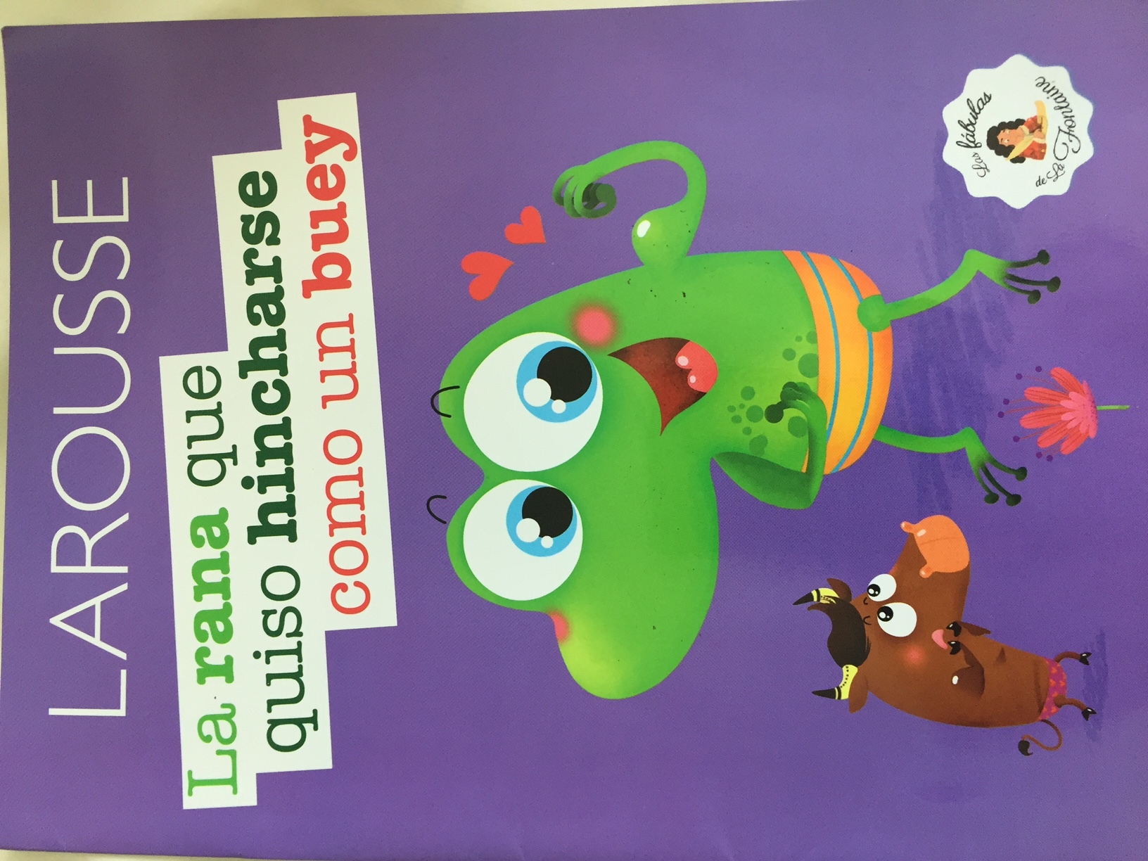 La rana que quiso hincharse como un buey by Jean de la Fontaine | Goodreads