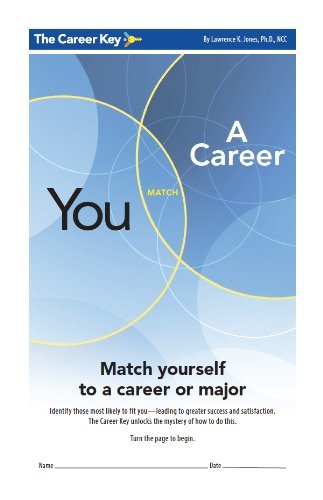 Career Key Test and Activities Booklet - Set of 35 by Lawrence K. Jones ...