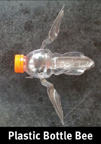 Plastic Bottle Bee (DIY Trash to Treasure) by Chaitanya Krishnan ...