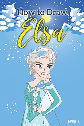 Elsa Cartoon Drawing Book