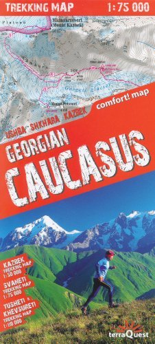 Mount Kazbek Map