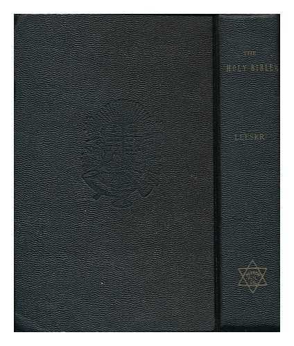 The Twenty Four Books of The Holy Bible; Hebrew and English Carefullly ...