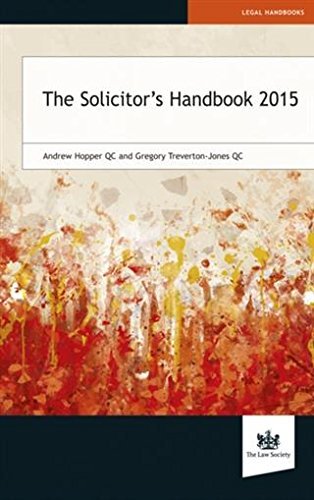Solicitor's Handbook 2015 by Andrew Hopper QC | Goodreads