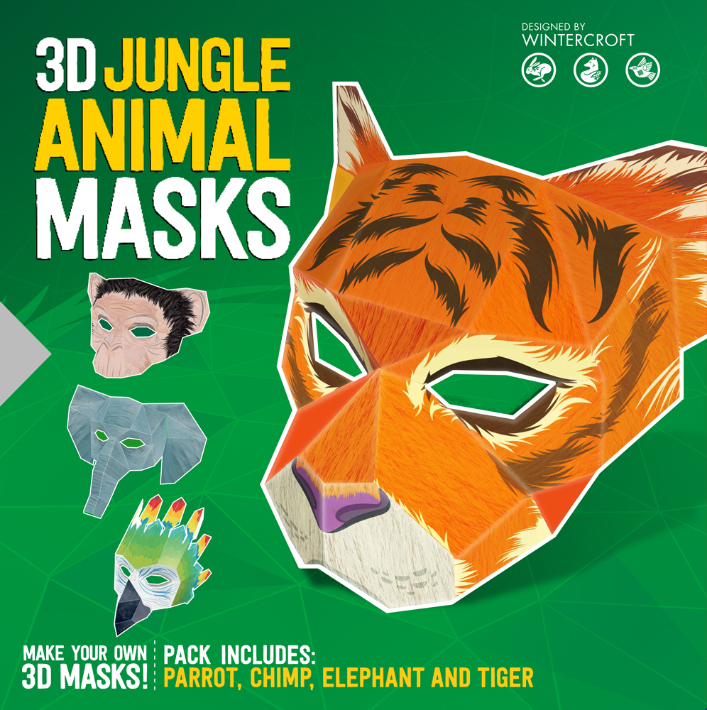 3D Jungle Animal Masks (Y) by Steve Wintercroft | Goodreads