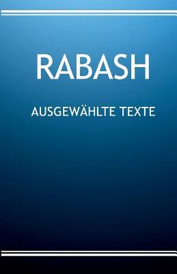 RABASH - Ausgewählte Texte (German Edition) by Baruch Ashlag | Goodreads