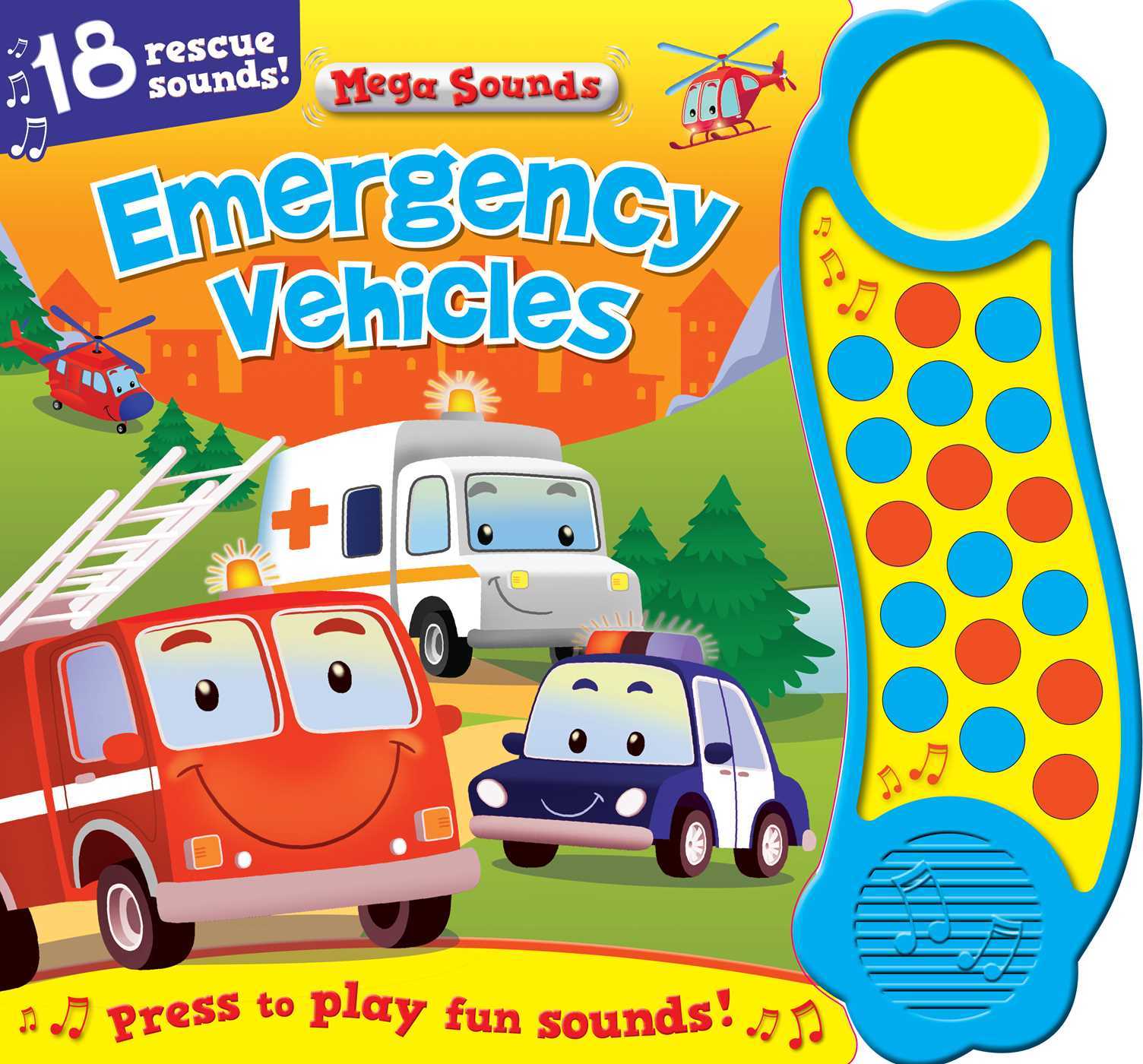 Emergency Vehicles (Sound Book): 18 Rescue Sounds (1) by Igloo Books ...