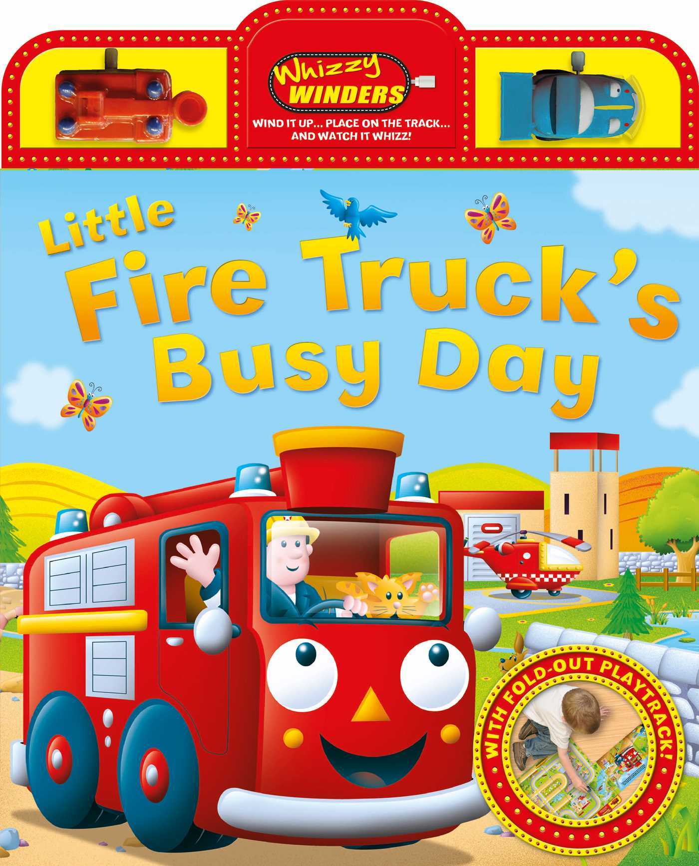 Little Fire Truck's Busy Day: With fold-out play track (1) by Igloo ...