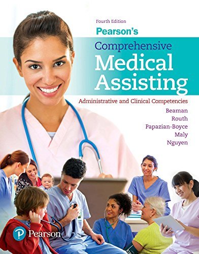 Pearson's Comprehensive Medical Assisting: Administrative and Clinical ...