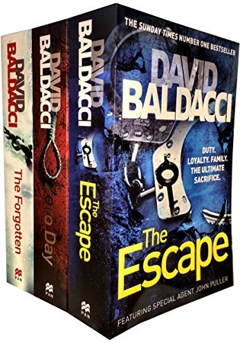The Escape / The Forgotten / Zero Day (John Puller) by David Baldacci ...