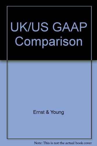 Tolley's UK/US GAAP Comparison by Ernst & Young | Goodreads