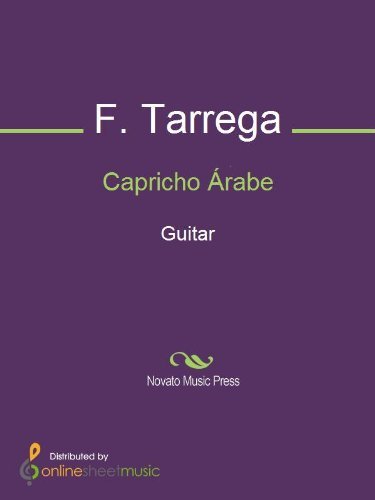 Capricho Árabe by F. Tarrega | Goodreads