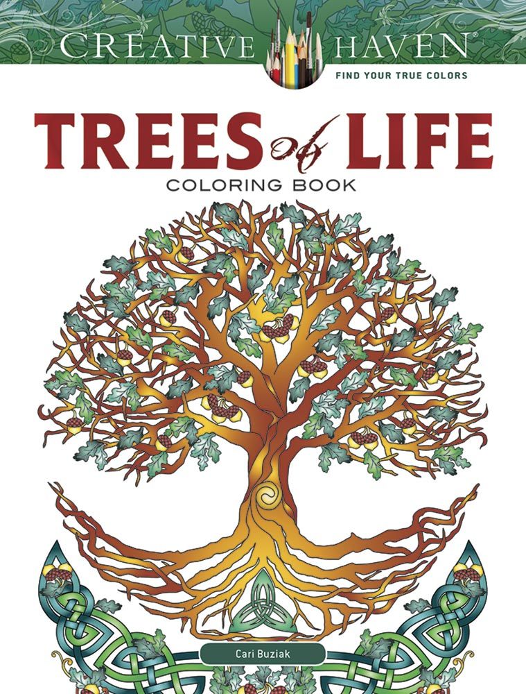 Trees of Life Coloring Book by Cari Buziak | Goodreads