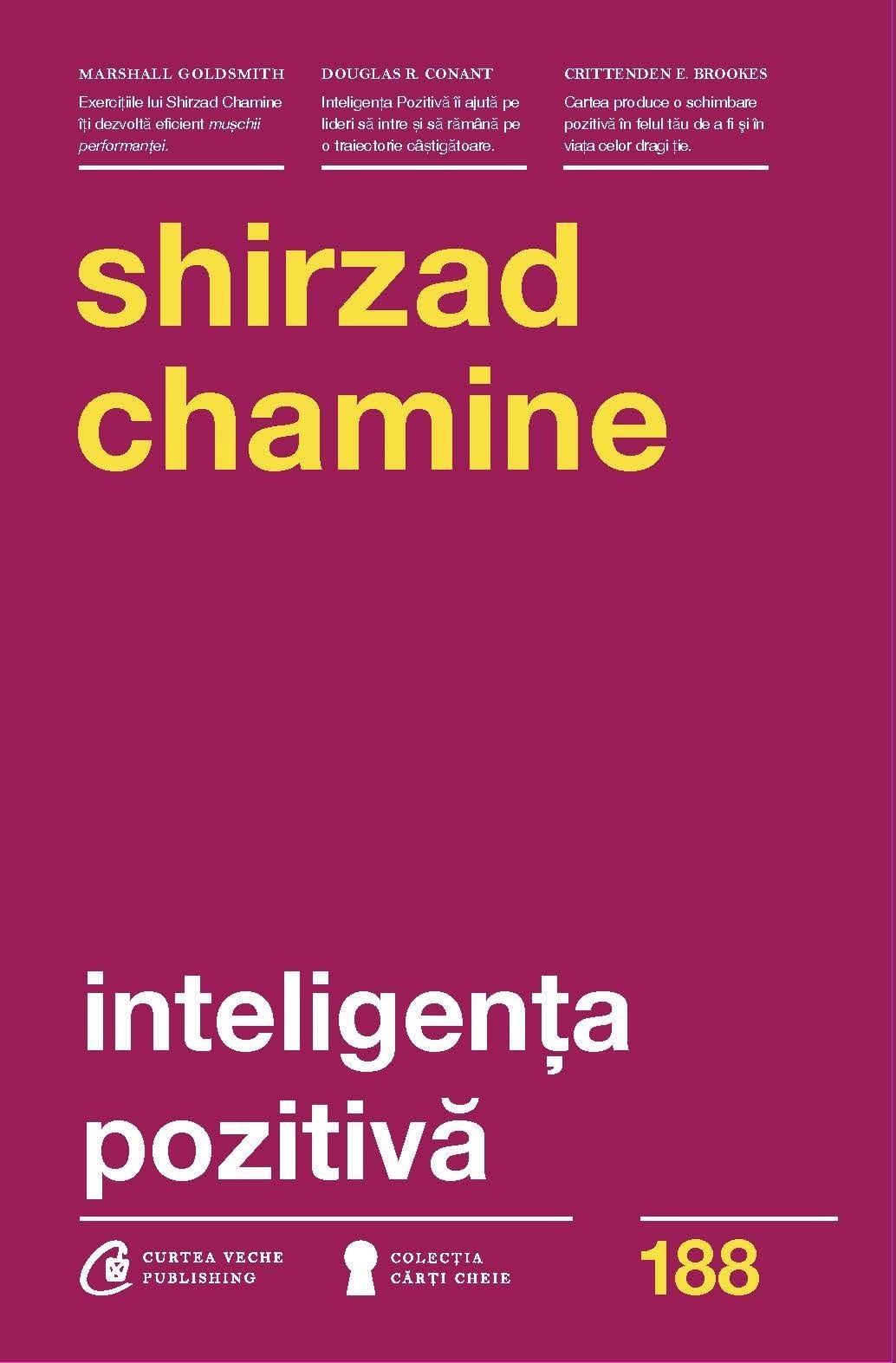 Inteligenta pozitiva by Shirzad Chamine | Goodreads