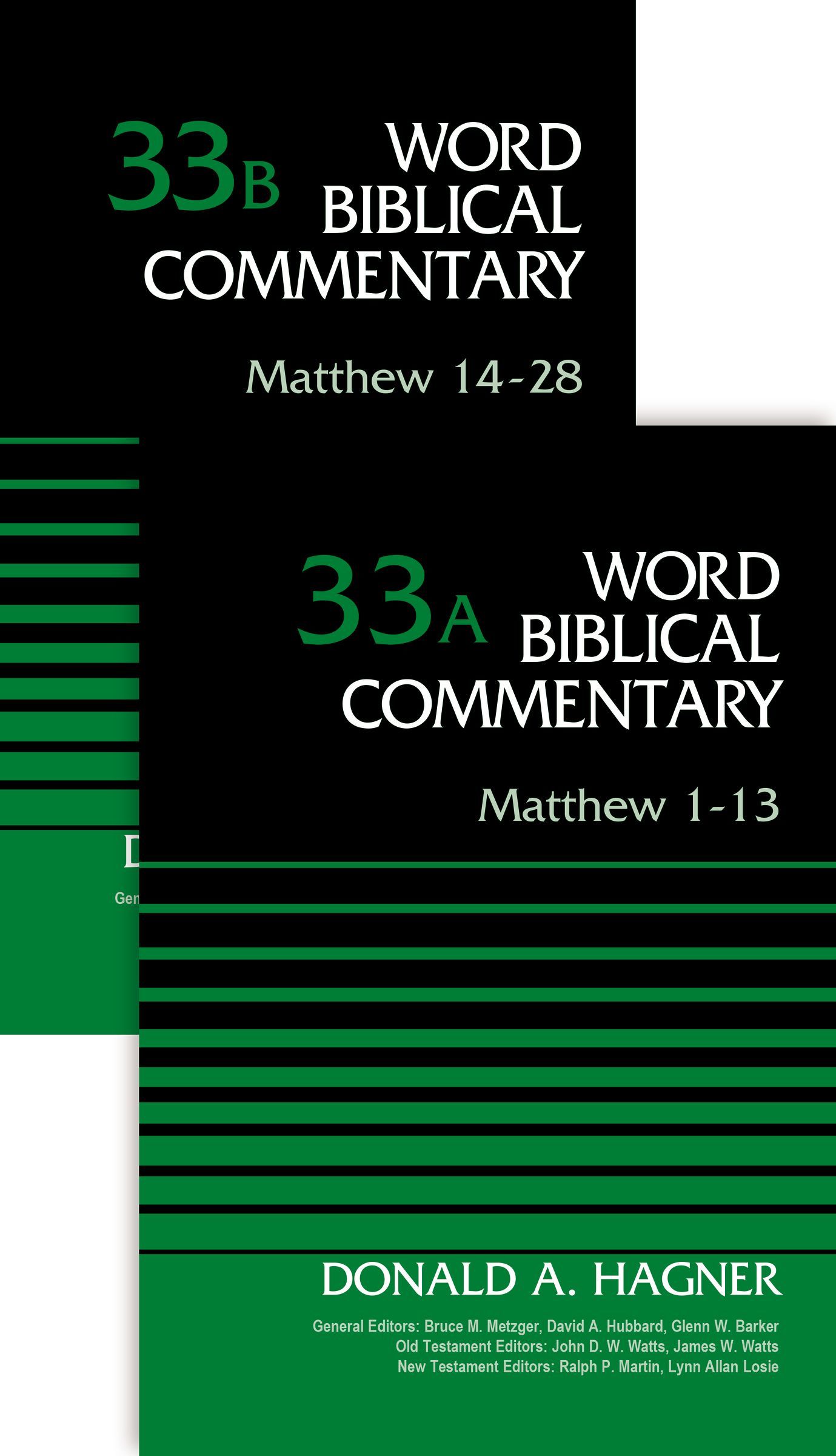Matthew (2-Volume Set---33A and 33B) by Donald Hagner | Goodreads