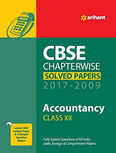 CBSE Chapterwise Solved Papers Accountancy Class 12th by Lokesh Verma ...