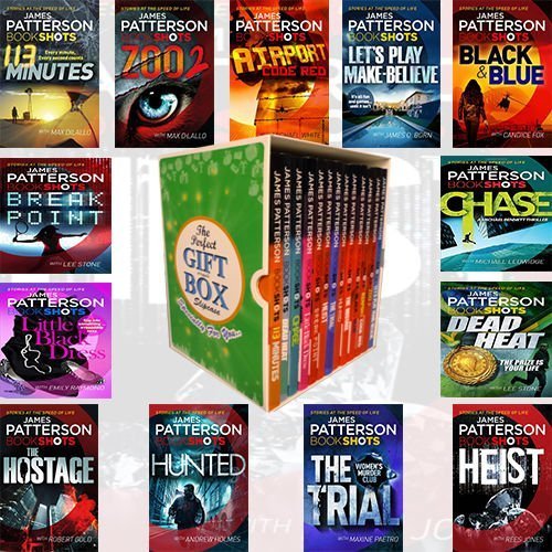 James Patterson BookShots Collection 13 Books Bundle Gift Wrapped ...
