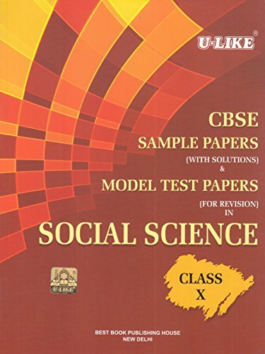 U-Like CBSE Social Science Sample Papers with Solutions for Class 10 by ...